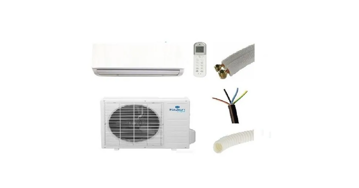 PRET A POSER CLIMATISATION KAYSUN 3500w PRODIGY MURALE MONO SPLIT + KIT DE POSE COMPLET 10 ...